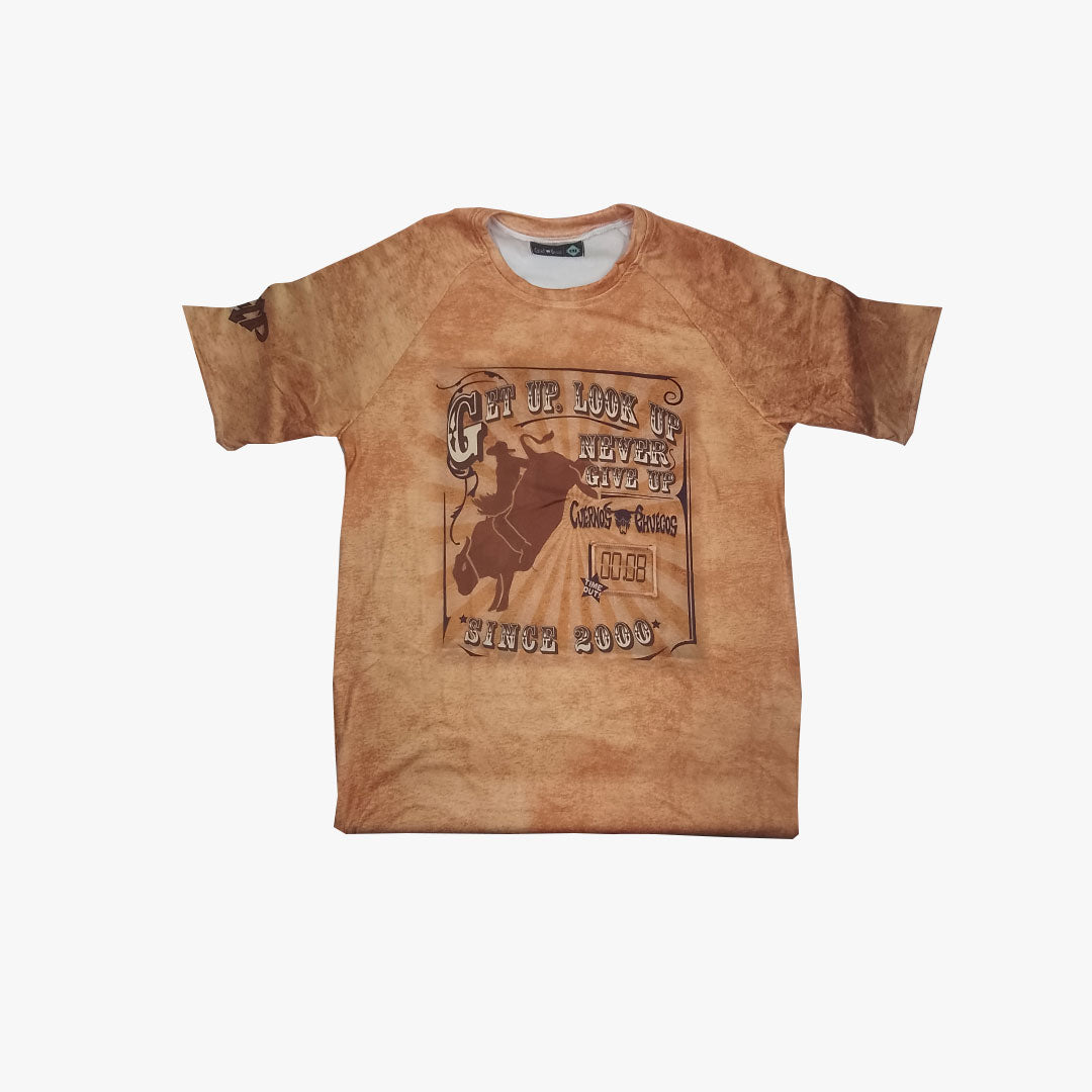 Playera Vintage – Cuernos Chuecos